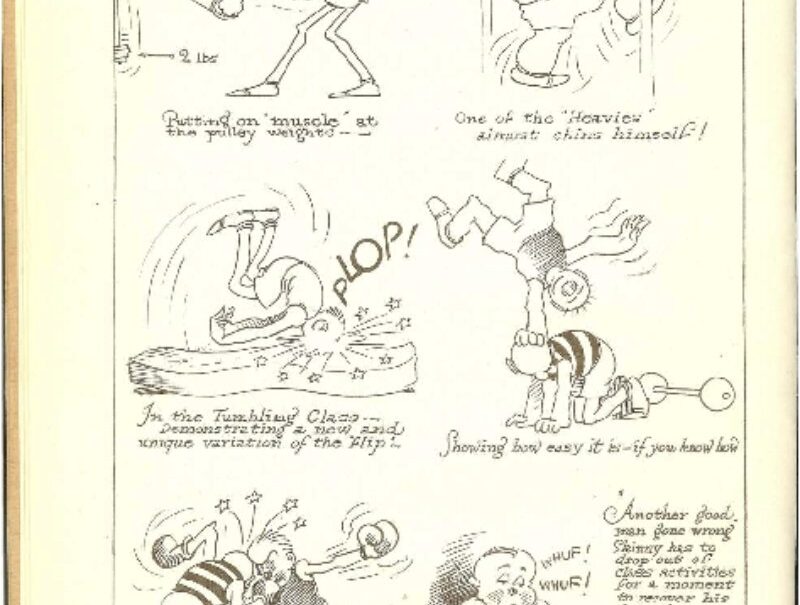 Illustration: A Day in the Gym. Sketches From Life (More or Less ...