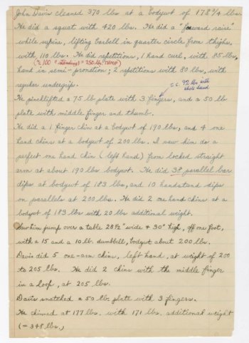 John Davis weightlifting records and feats of strength | Rogue Fitness