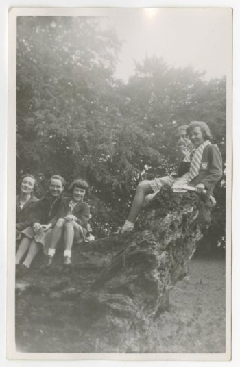 Agnes Clark with unidentified women and girls | Rogue Fitness