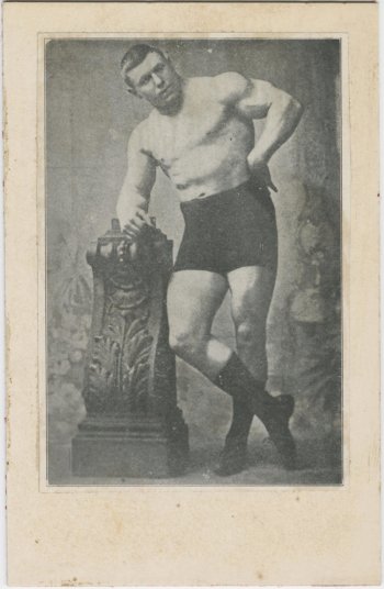 Studio photograph of George Hackenschmidt | Rogue Fitness