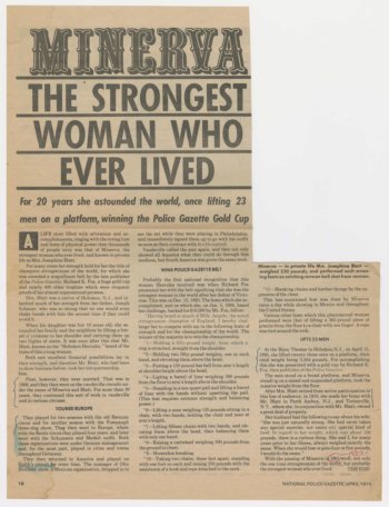 Minerva: The Strongest Woman Who Ever Lived | Rogue Fitness