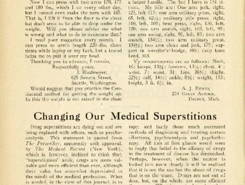 Changing Our Medical Superstitions | Rogue Fitness