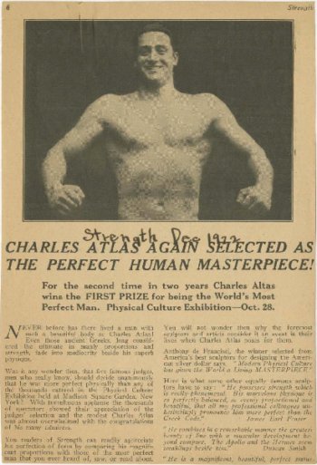 Charles Atlas advertisement | Rogue Fitness
