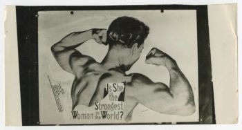 Ivy Russell rear single biceps pose and clippings | Rogue Fitness