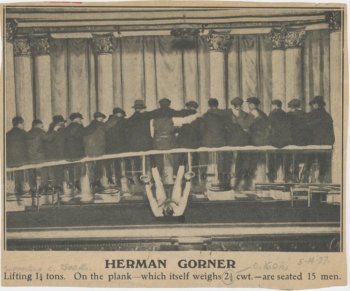 Hermann Goerner feat of strength | Rogue Fitness