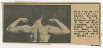 Agnes Clark rear double bicep pose | Rogue Fitness