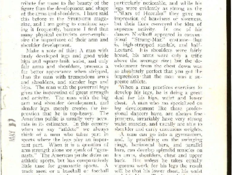 Hip and Leg Development: An Important Factor in One’s Personal ...