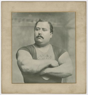 Louis Cyr portrait photograph | Rogue Fitness