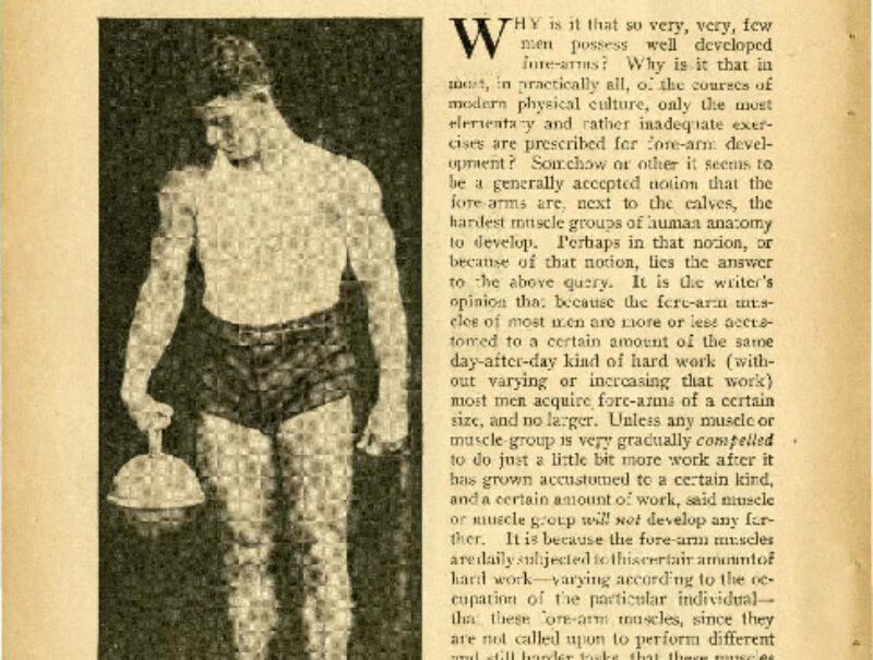 The Fore-Arm and Wrist and How to Develop Them | Rogue Fitness