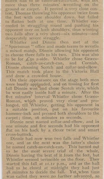 The Life Story of Donald Dinnie continued | Rogue Fitness