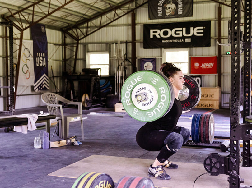 Home Gym Tour With Olympian Mattie Rogers | Rogue Fitness ES