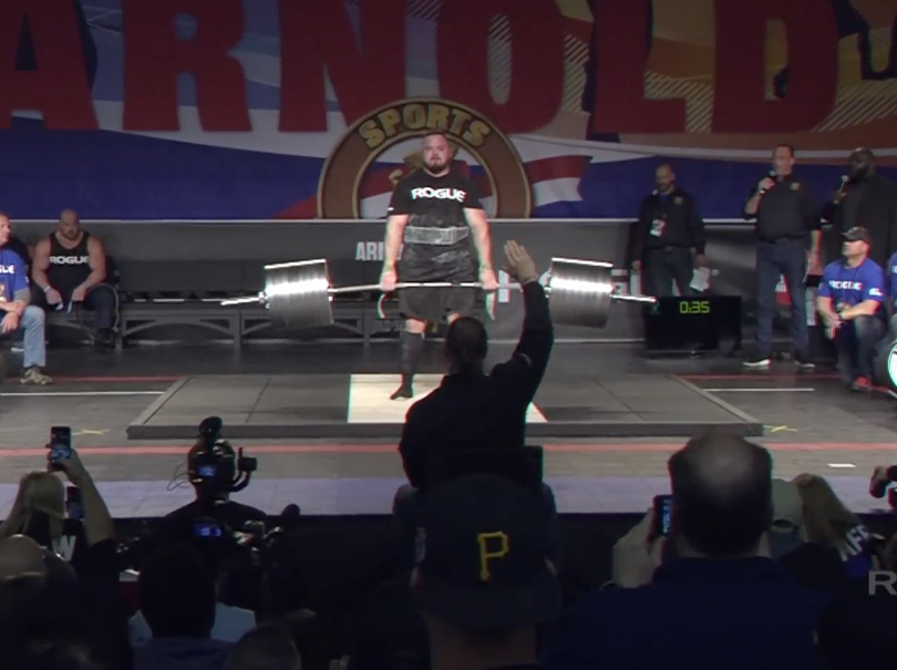 Every Lift From The 2019 Rogue Elephant Bar Deadlift | Arnold Strongman ...