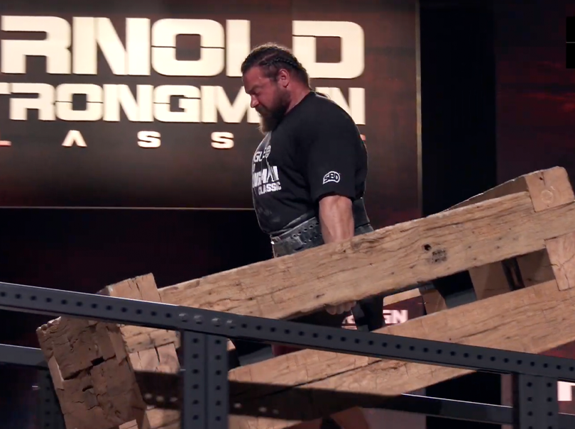 Martins Licis | Timber Carry | 2024 Arnold Strongman Classic | Rogue ...