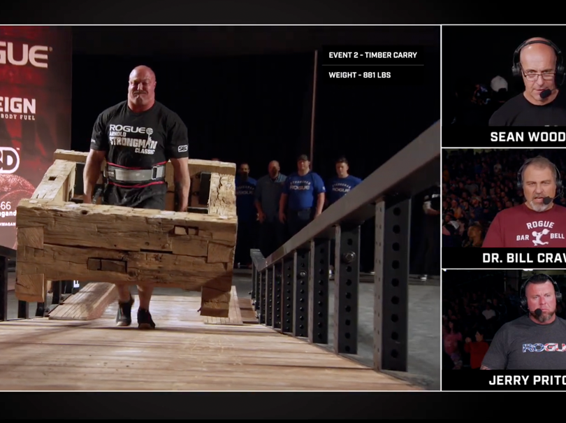 Mitchell Hooper | Timber Carry | 2024 Arnold Strongman Classic | Rogue ...