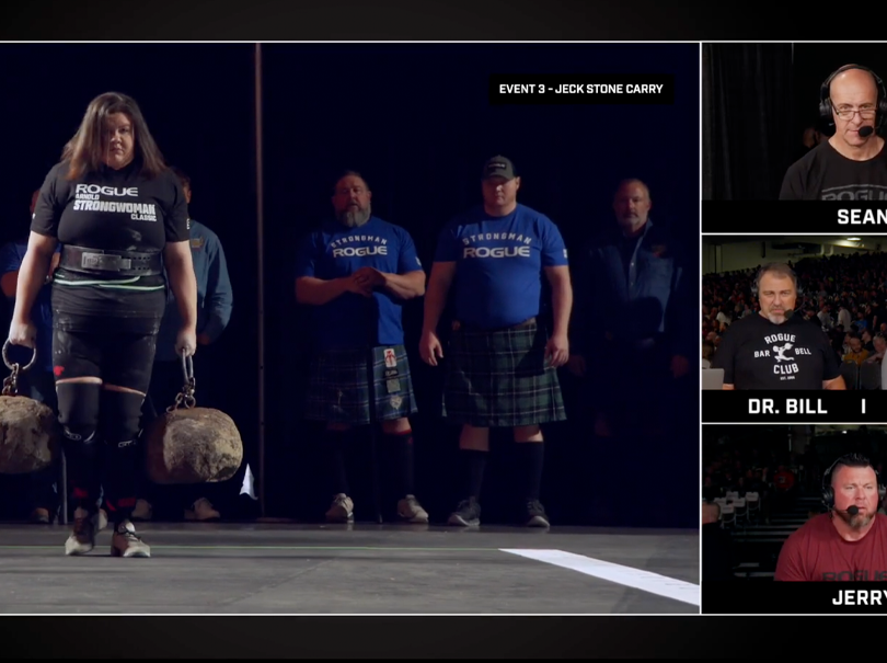 Rebecca Roberts | Jeck Stone Carry | 2024 Arnold Strongwoman Classic ...