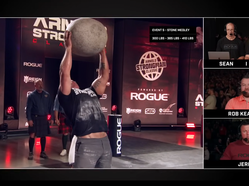 Mitchell Hooper | Stone Medley | 2024 Arnold Strongman Classic | Rogue ...