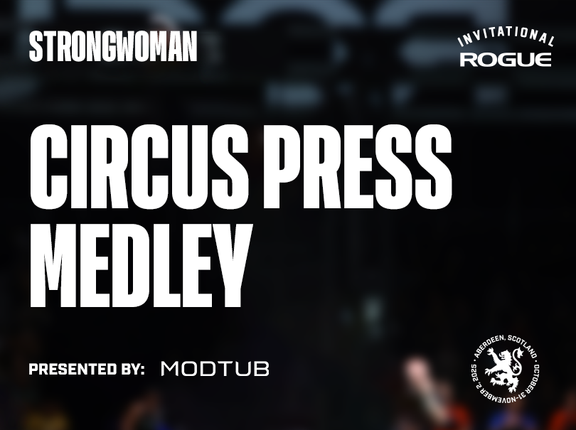 Full Live Stream – The Circus Medley- Event 4 – Strongwomen | 2025 Rogue Invitational | Rogue ...