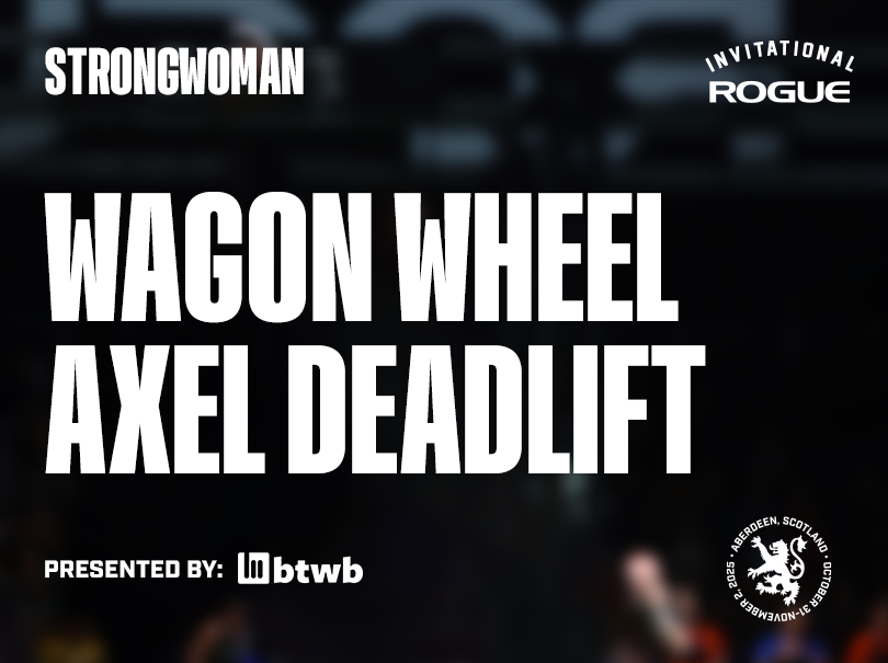 Full Live Stream – Wagon Wheel Axle Deadlift – Event 1 – Strongwoman ...